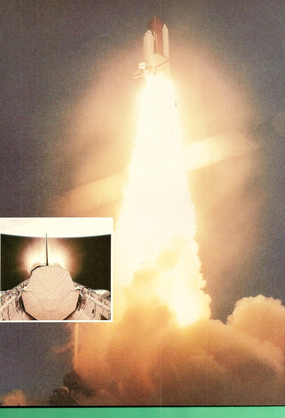 STS-8 1983 OFFICIAL NASA COVER & FOLDER, FLOWN ON THE CHALLENGER ...