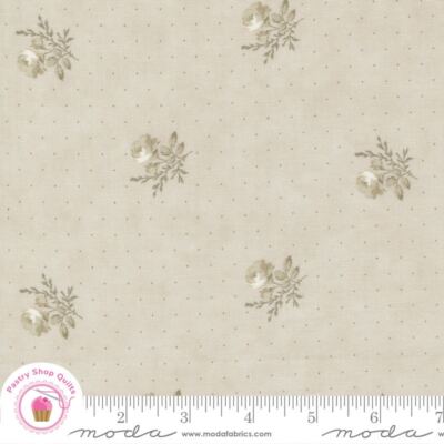 Moda RIDGEWOOD 14972 12 Taupe Beige Floral MINICK & SIMPSON Quilt ...