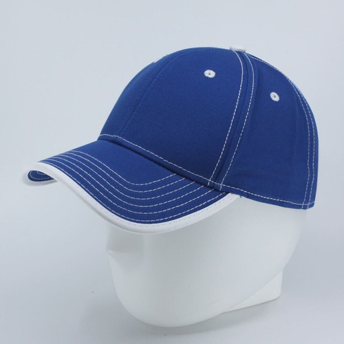 New Contrast Color Stitching Binding Trim Structured Cotton Baseball ...