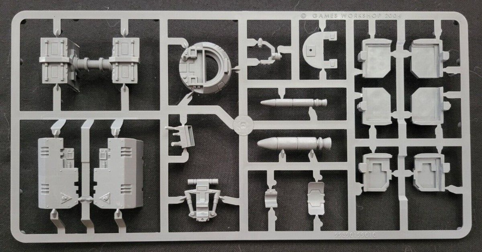 Warhammer 40k Space Marine Whirlwind Sprue Vengeance or Castellan ...