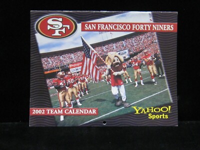 2002 San Francisco 49ers Calendar by Yahoo Sports | eBay