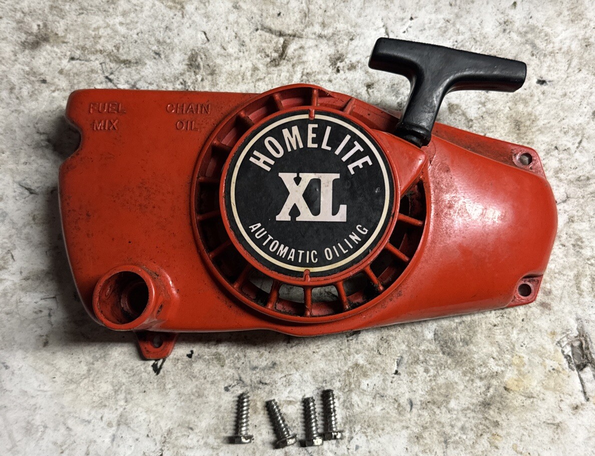 Homelite XL Textron Recoil Cover With Pull Bin AA | eBay