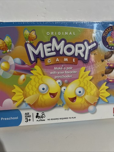 New MB Milton Bradley Hasbro Original Memory Game Preschool 3+ 2007 ...