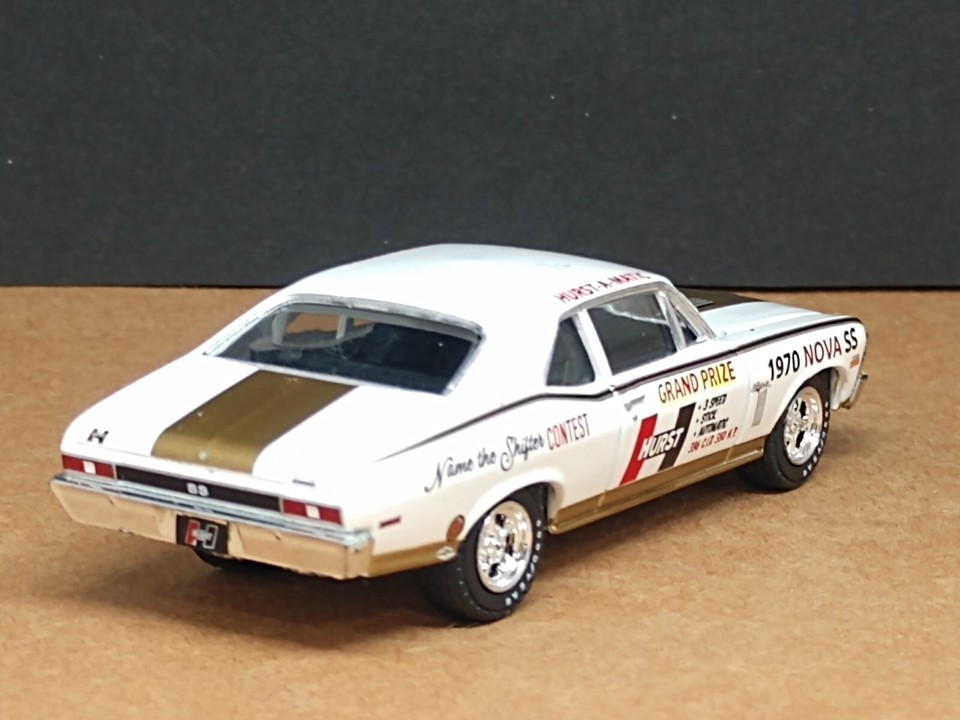 '70 CHEVY CHEVROLET NOVA SS HURST LIMITED EDITION 1/64 SCALE ...
