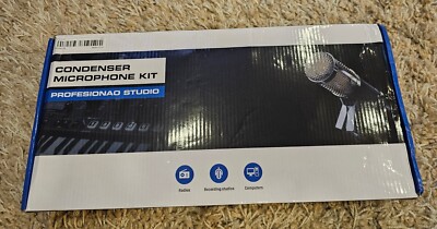 Condenser Microphone Kit | Compatible W/ Computers | NEW IN BOX | | eBay