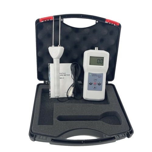 Textile Moisture Meter Tester Analyzer For Cloth Yarm Wool Moisture ...