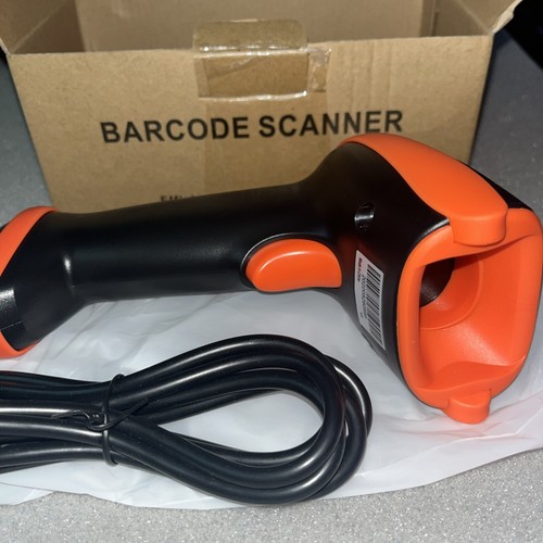 1D/2D Barcode Scanner Handheld USB Wired QR Code Reader for PC Windows ...