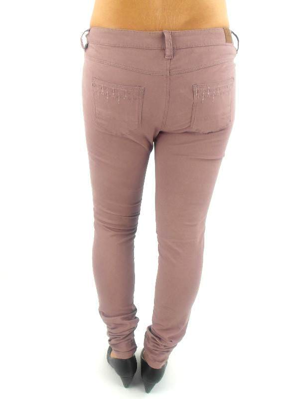 O'Neill Jeans Pants Fav 5-Pocket Mauve Slim Fit Solid Color | eBay