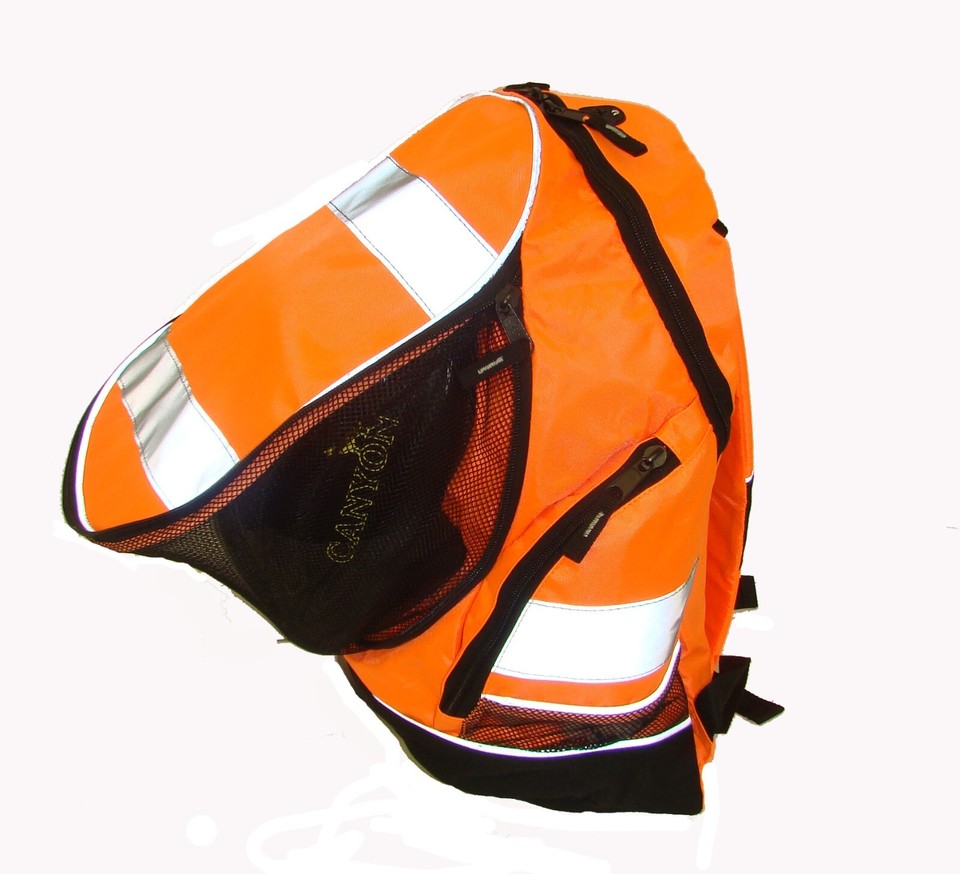 Hi Visibility Rucksack Backpack Safety Hi Vis Work Cycling Hiking Bulk ...
