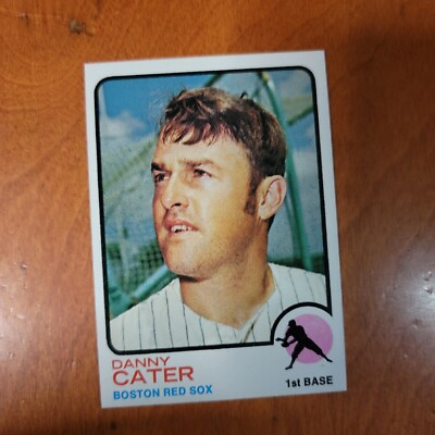 1973 Topps Danny Carter # 317 Boston Red Sox Baseball Card NM-MT | eBay