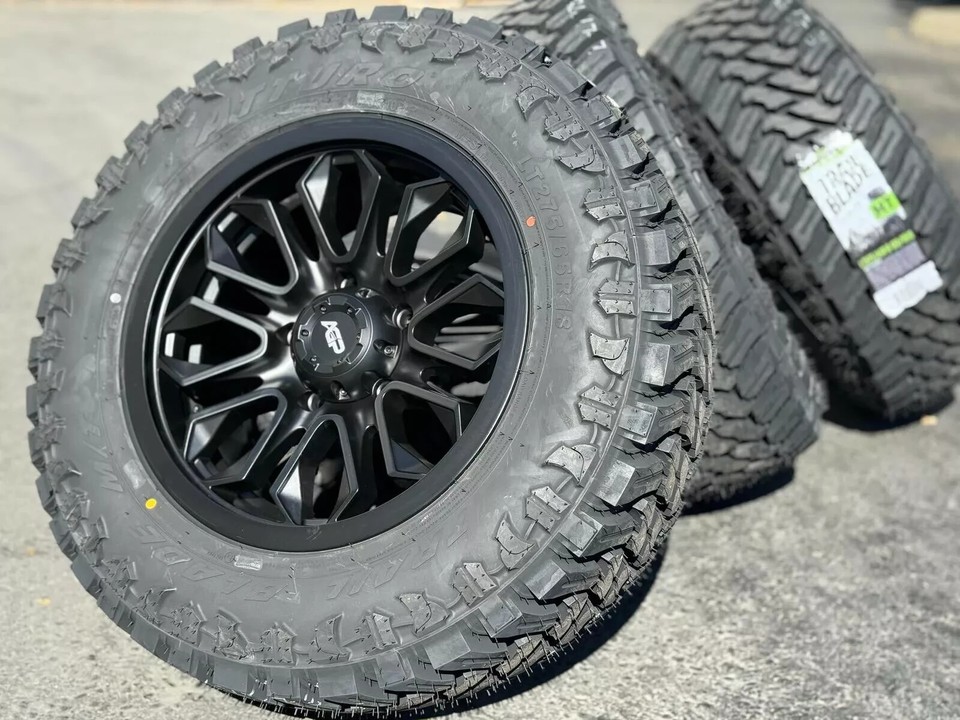 18” Ford F-150 Expedition F150 6x135 Rims LT275/65r18 AGP HD304 Wheels ...