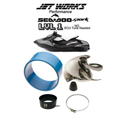 Jetworks Lvl 1 Performance Kit Sea Doo Spark Trixx 2up 3up Stage 1 | eBay