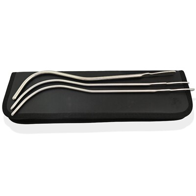 3 Pcs Guyon Sound Kit, Medical Surgical Steel Sounding 18FR, 20FR, 22FR ...