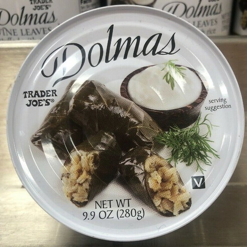 3 Cans of Trader Joe’s DOLMAS GRAPE VINE LEAVES STUFFED WITH RICE ...