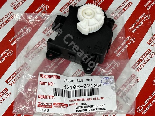 Toyota Genuine 8710607120 Damper Servo Sub-Assy Air Conditioner ...