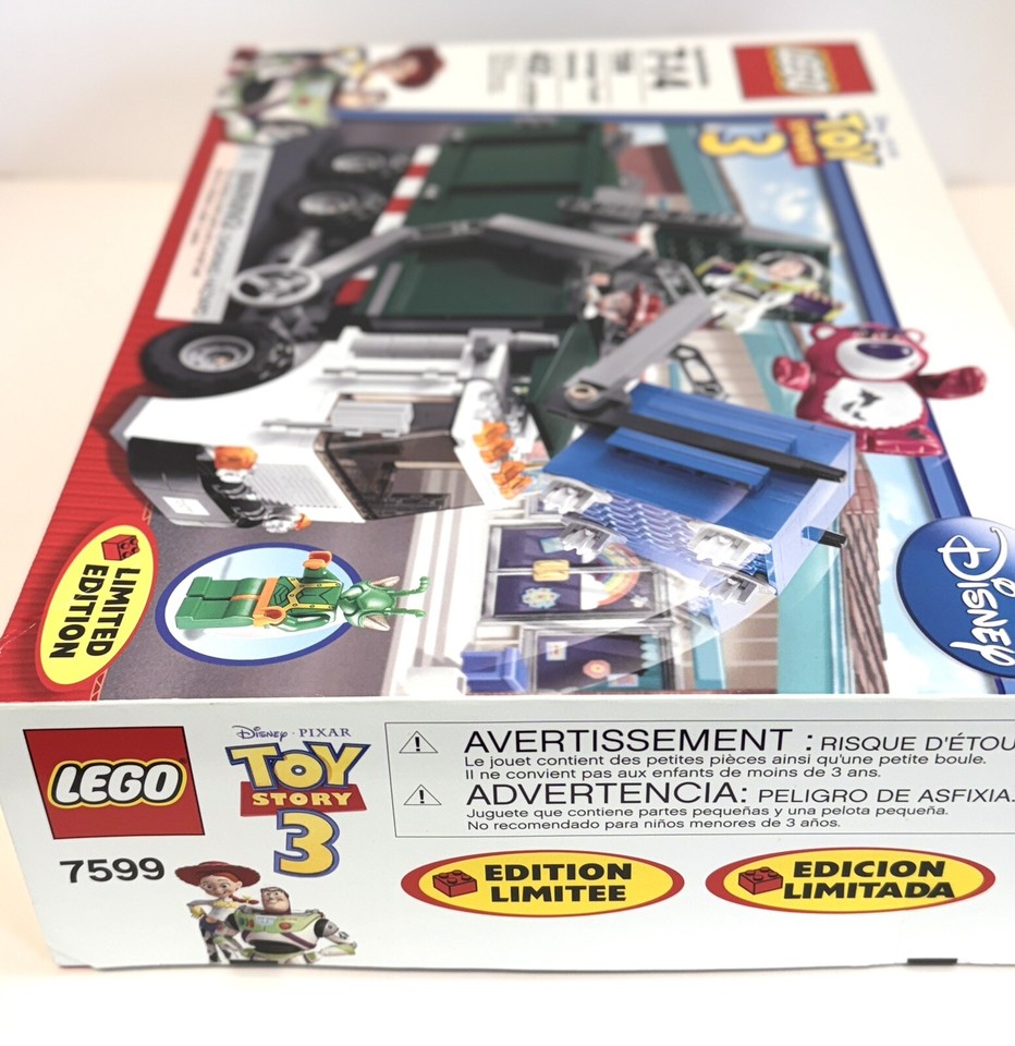 LEGO Toy Story 3 Disney Pixar Garbage Truck Getaway #7599 NEW SEALED ...