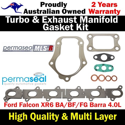 Permaseal Turbo& Exhaust Manifold Gasket For Ford Falcon XR6 BA/BF/FG ...