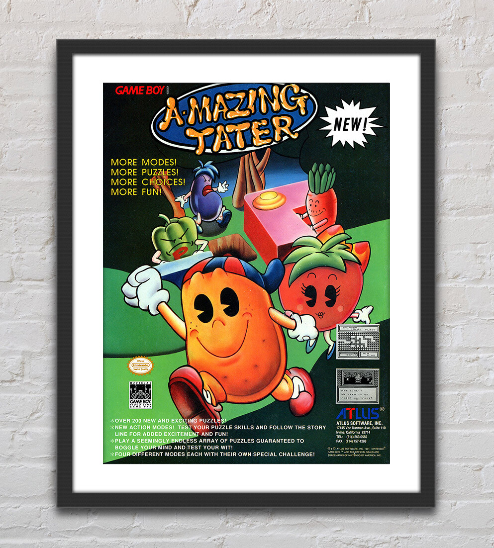 Amazing Tater Game Boy - Prix - Photo - Présentation