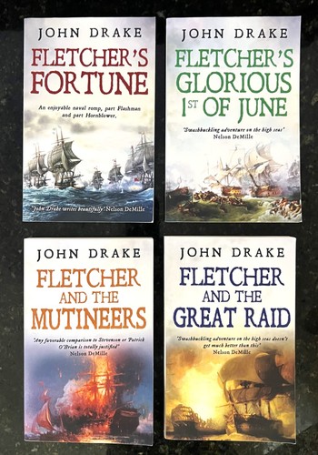 John Drake – The Fletcher Series - Paperback Set of #1-4 – VGC/LN! | eBay