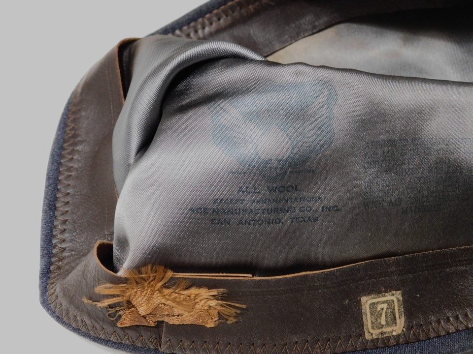 USAF FLIGHT ACE OFFICER'S SERVICE CAP - ATTIRIBUTED + GARRISON CAP ...