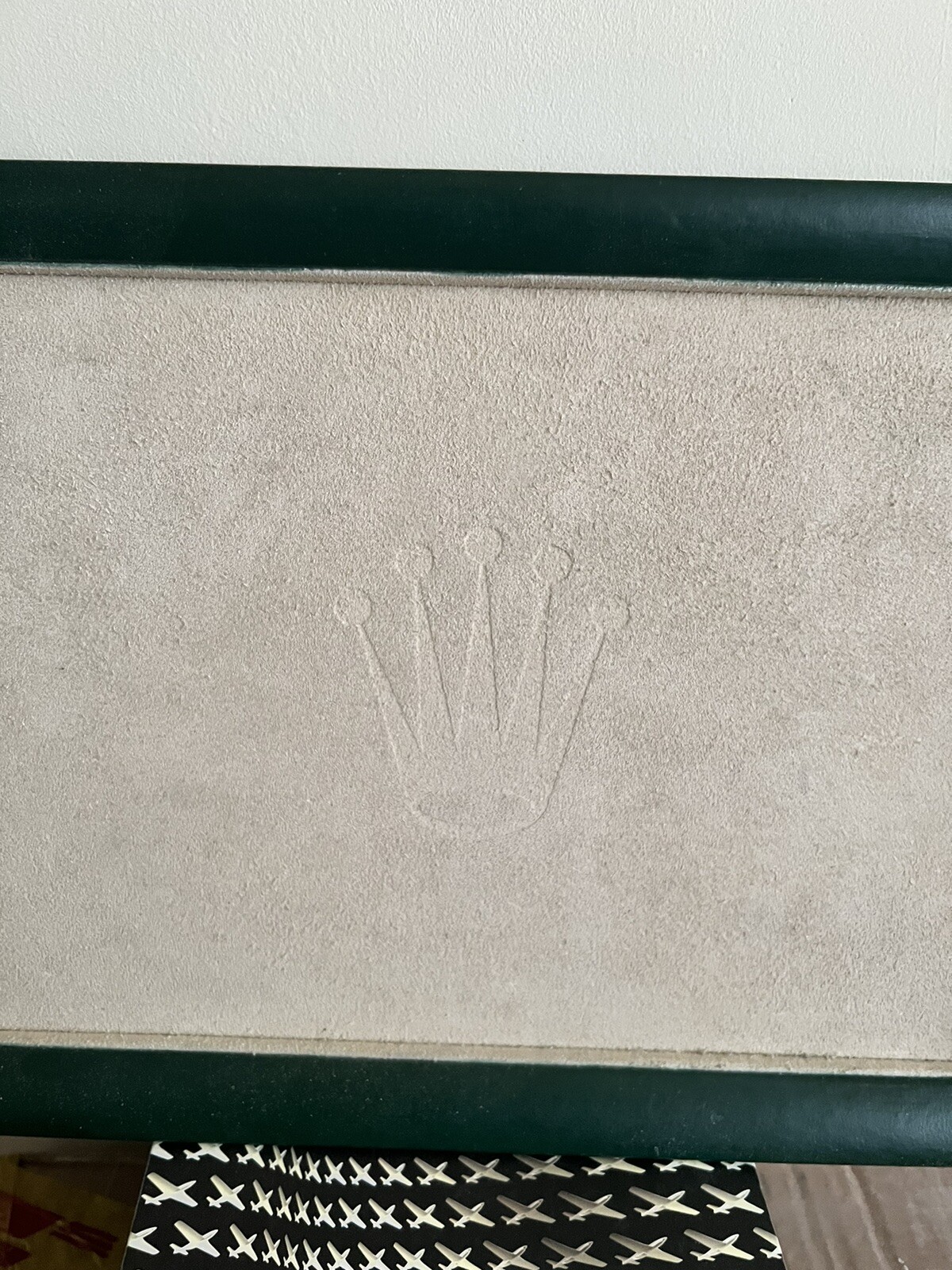 ROLEX Original Presentation Watch Tray Official Dealer Green | eBay