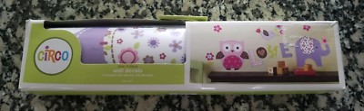Circo Wall Decals Stickers Love 'n lilacs Owl Bird elephant flowers | eBay
