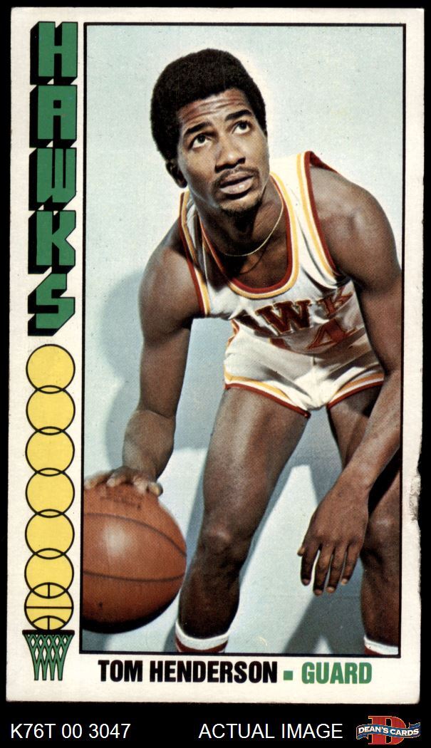 1976 Topps #8 Tom Henderson Hawks University of Hawai'i 1.5 - FAIR | eBay