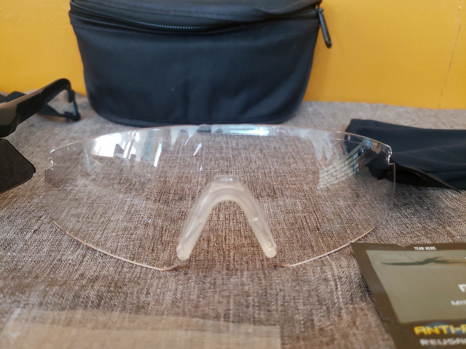 REVISION MILITARY SAWFLY EYEWEAR APEL UPLC ANSI Z87.1 NEW | eBay