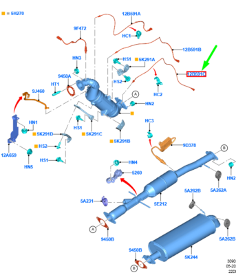 Ford Ranger Sensor Locations
