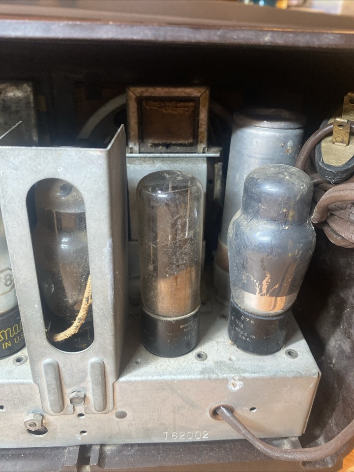1940s Philco Model 39-12 Wooden Tabletop Radio Untested See My Other ...