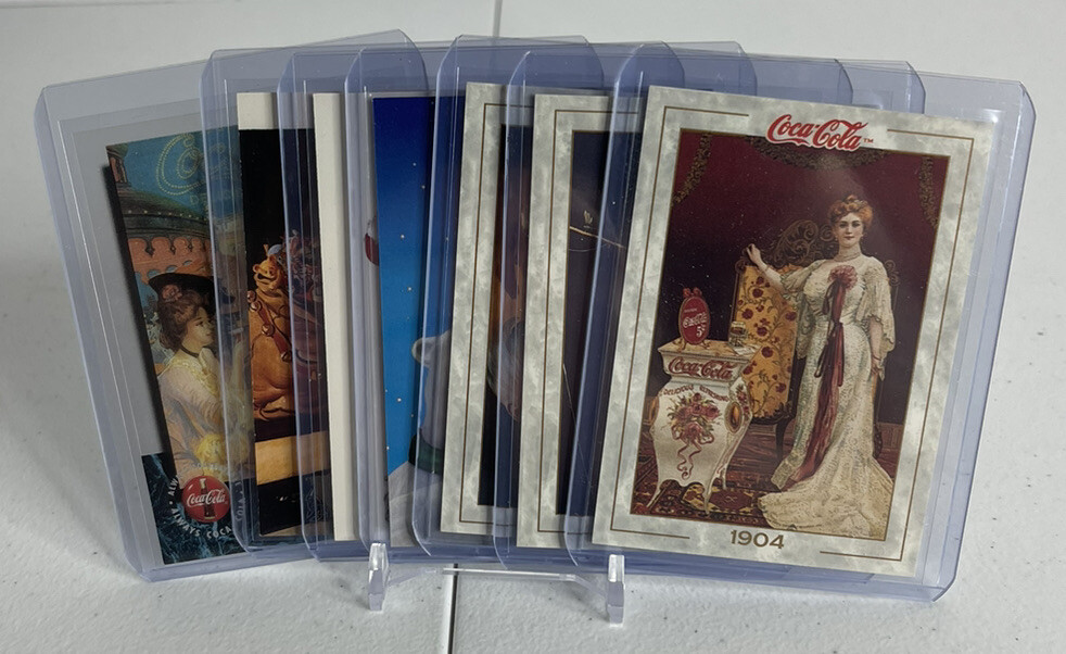 Coca Cola Card Lot Of 7 (EXC. Condition) “Cel” Promo, Inserts ...