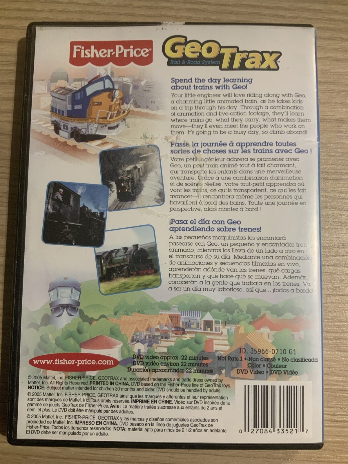 Geo Trax Rail & Road System : My Day with Trains : Fisher Price DVD | eBay