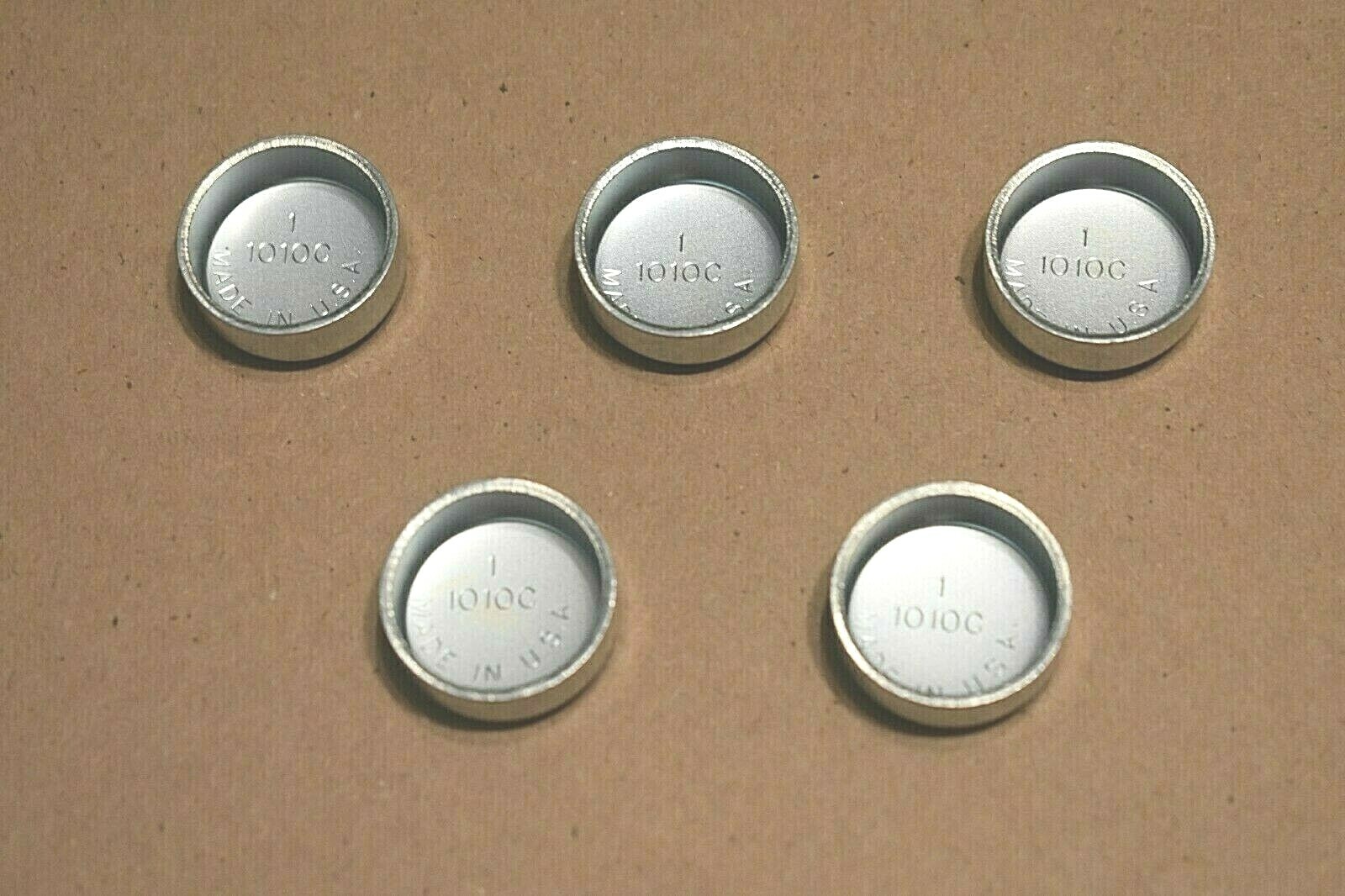 5 Steel 1" Expansion Plug Oil Gallery Cup Engine Freeze Plug Ford And ...