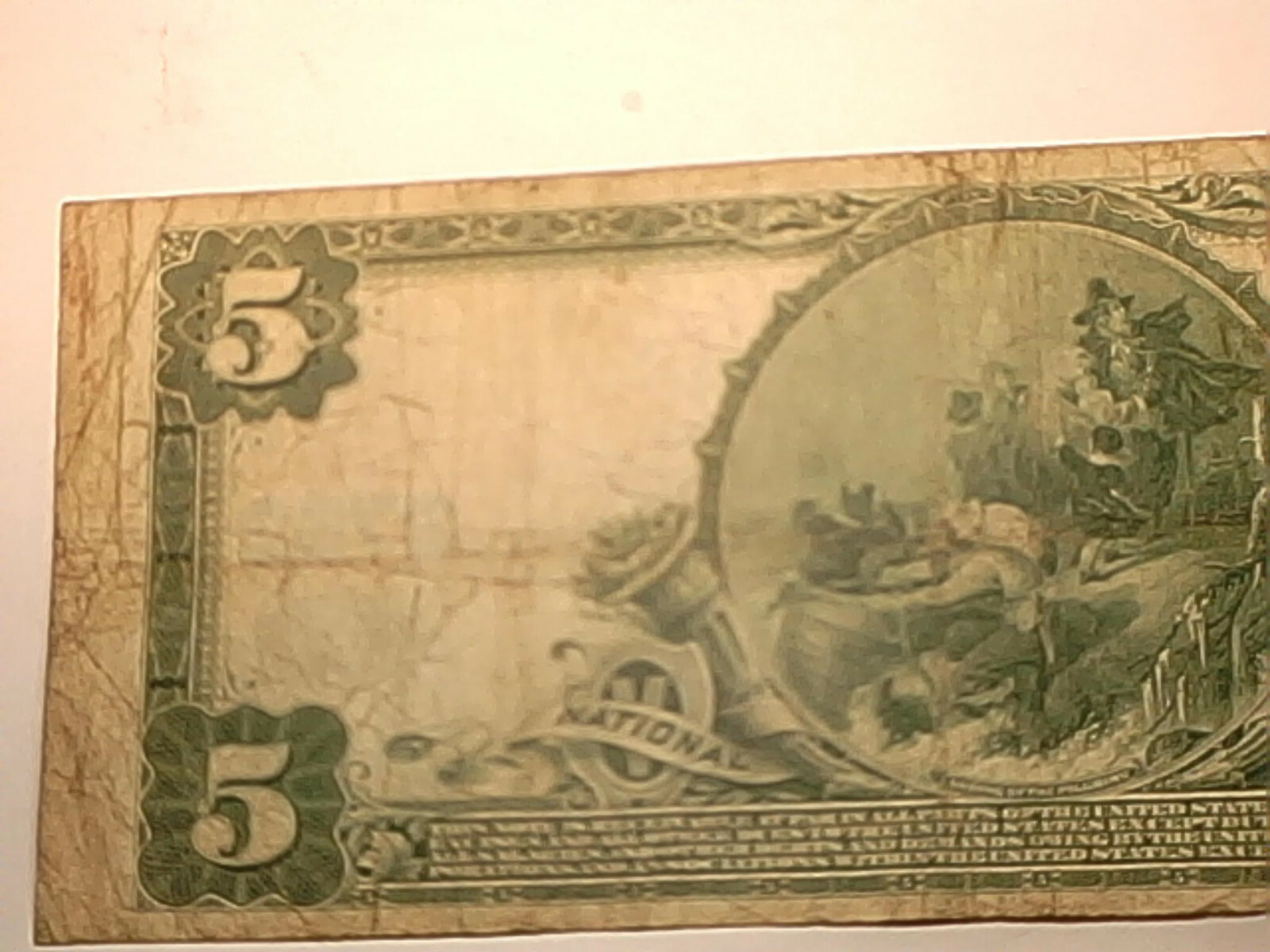 Quincy, IL - $5 1902 Plain Back Fr. 600 The Quincy-Ricker NB & TC Ch ...