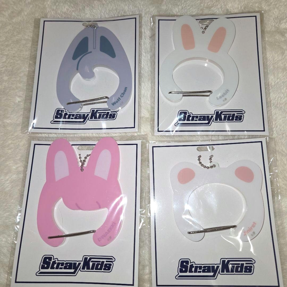 Stray Kids Skzoo Carabiner Keychain Complete Set Jyp Japan Popup Store ...