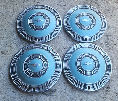 1970 70 Chevrolet Caprice Monte Carlo (4) Hubcaps Wheel Cover Hub Cap ...