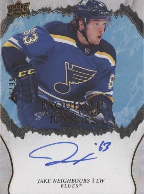 2021-22 Upper Deck Ice - Exquisite Collection Rookie Signatures Jake ...