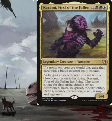 Rayami, First of the Fallen INFECT Commander Deck Magic EDH MTG Ready ...