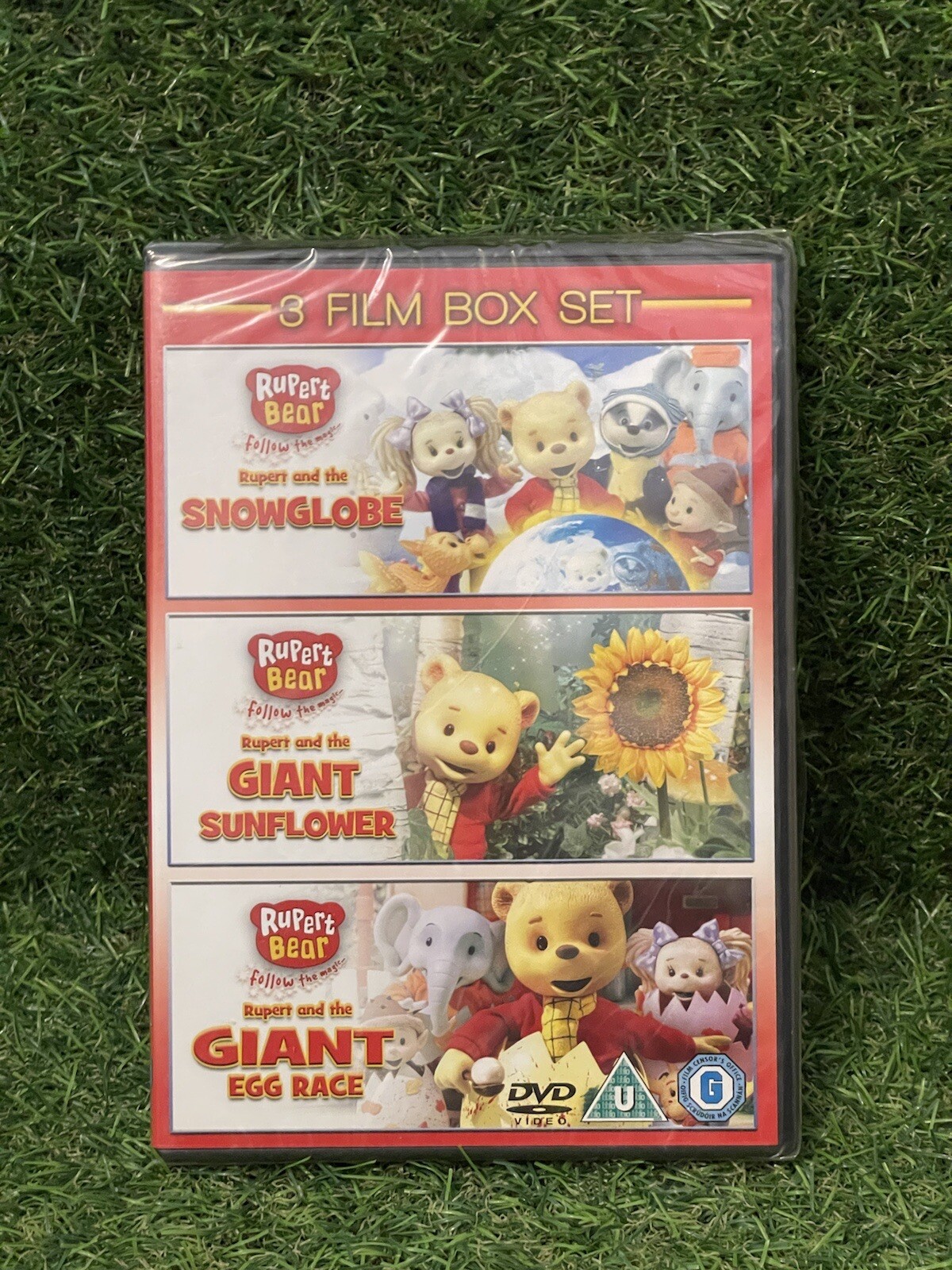 Rupert The Bear Collection - Snowglobe / Giant Egg Race / Giant ...