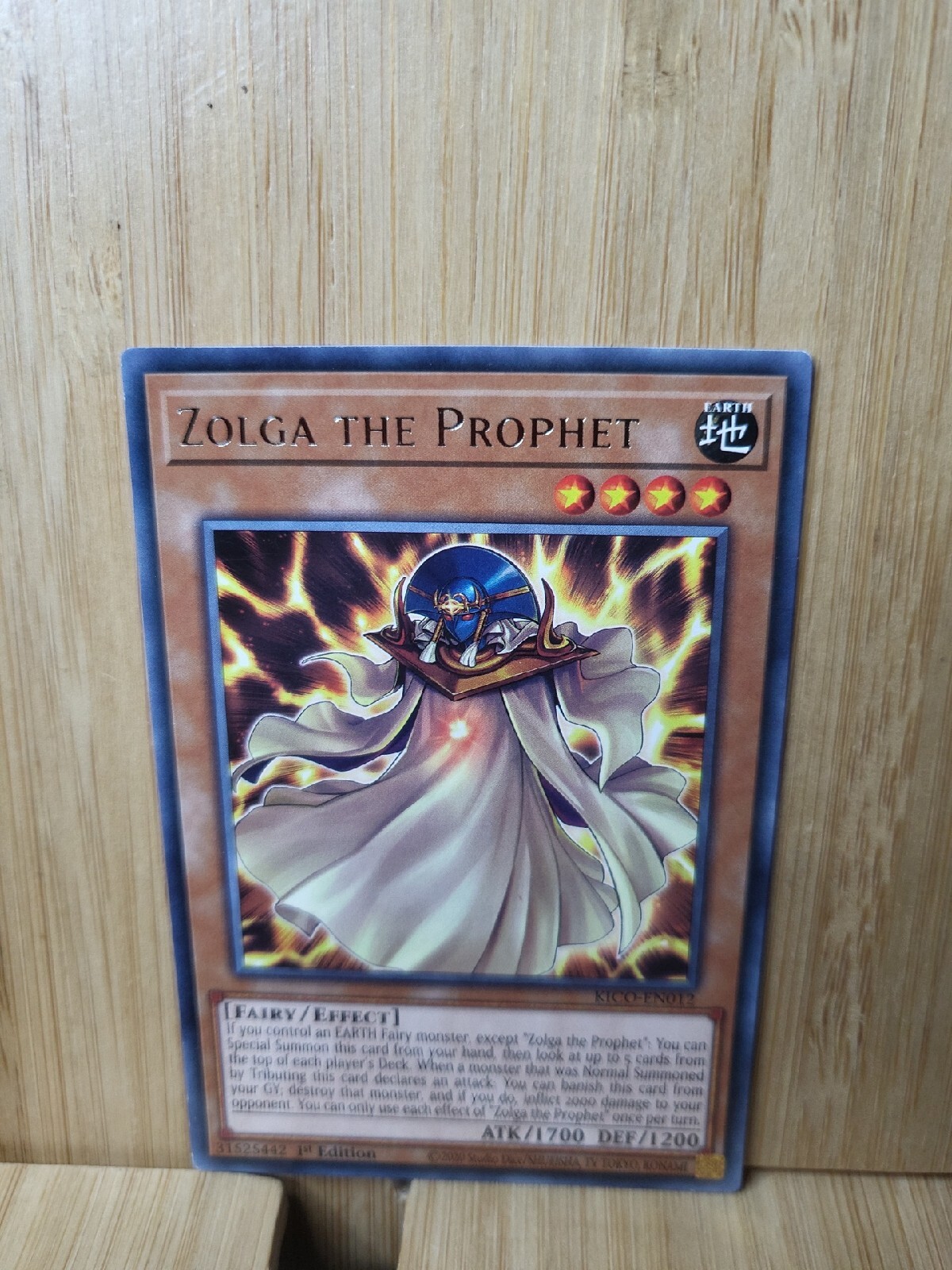 Yu-Gi-Oh! I 🏆Zolga The Prophet - 1st Edition🏆 RARE Card | eBay