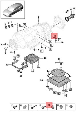 Genuine PORSCHE 718 Cayman 911 Carrera 992 Boxster Shaft Oil Seal ...