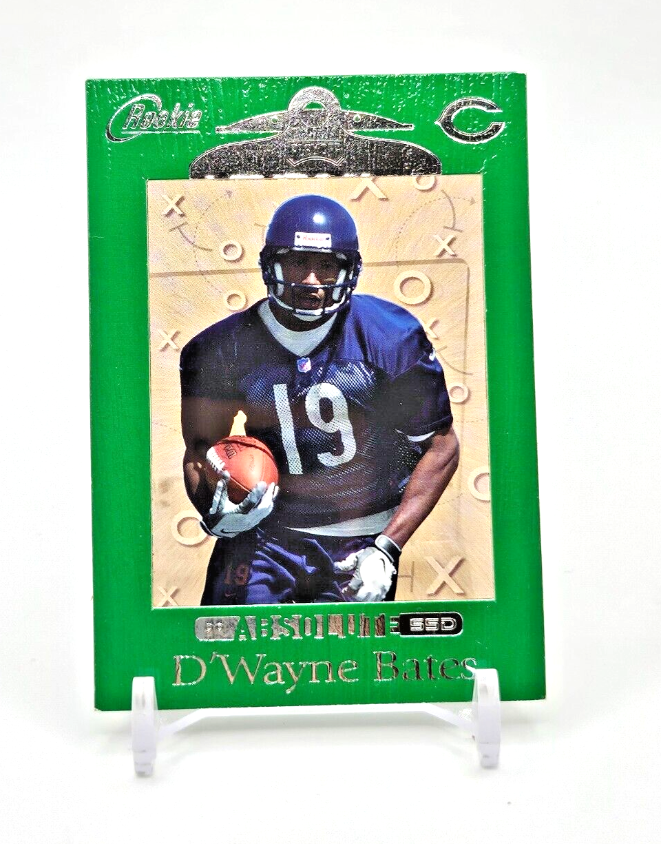 D'Wayne Bates ROOKIE CARD "Green Border" 1999 Playoff Absolute SSD #184 ...