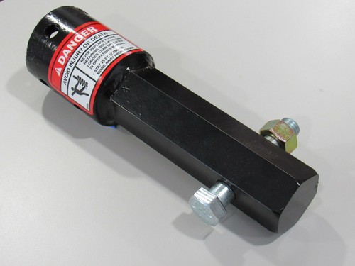 Danuser 2" Round to 2" Hex Shaft Auger Bit Adapter Conversion Part ...