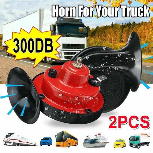 Motorcycle 12V Raging Sound Car Horn 300 DB Trucks Car Styling Air Horn ...