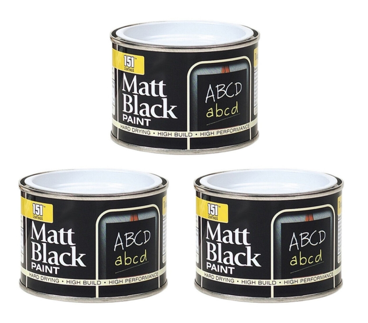 151 Coatings Paint Primer Metallic Gloss Matt Red Gold Silver Black ...