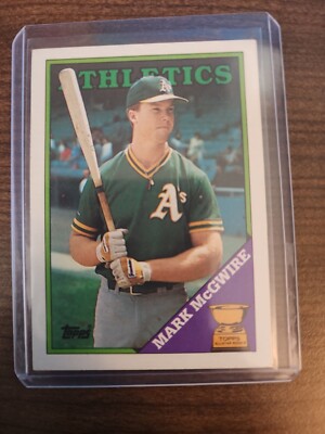 Mark McGwire All-Star Rookie #580 ‘88 Topps Baseball (Error Card ...