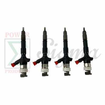4PCS Denso Style Injector 095000-8290/8220/8560 23670-0L050 For Hiace ...