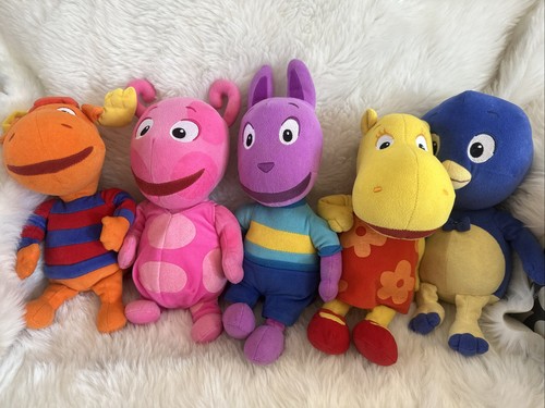 The Backyardigans Plush TY Toy Set Of 5 Characters - Nick Jr. Stuffed ...