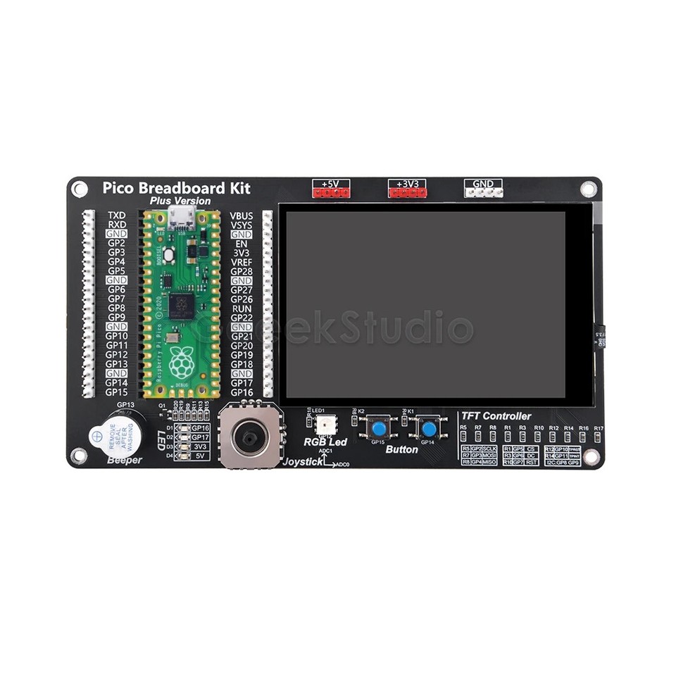 Pico Breadboard Kit 3.5 Touch Screen DIY Project Breakout Board For ...
