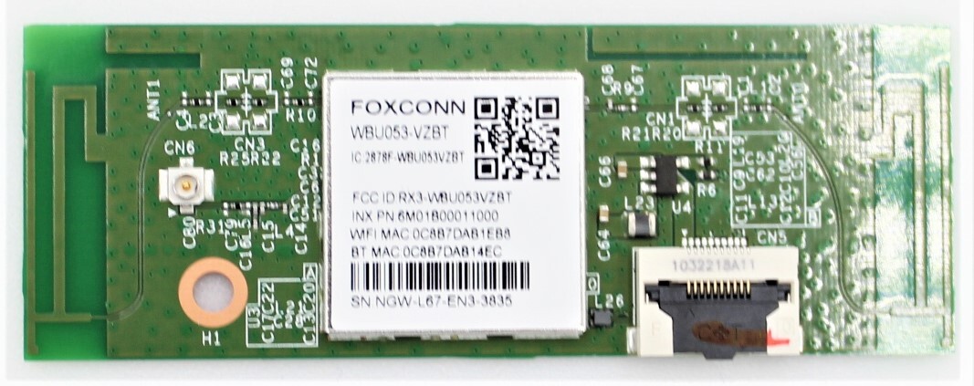 Vizio M65Q6-J09: LIAIF8KX Wi-Fi Module 6M01B00011000 | eBay
